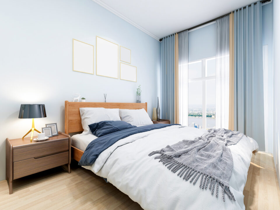 Calming Blue Paint Colors For Your Bedroom | Fresh Coat Painters